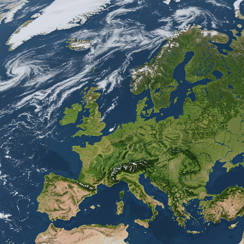 Snow forecast and recent satellite images - Neu0